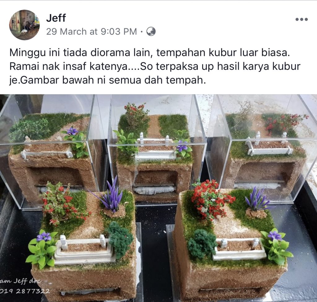 Gara-Gara Diorama Kubur, Lelaki Ini Digelar ‘Uncle Kubur’ - KELUARGA