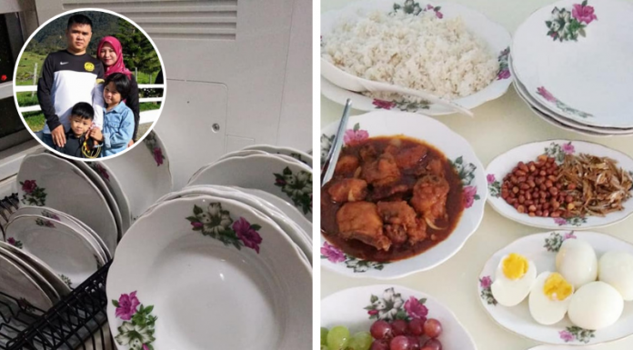 Pinggan Corak Bunga Kangkung, Tetap Jadi Pilihan Keluarga Ni Nak Hidang ...