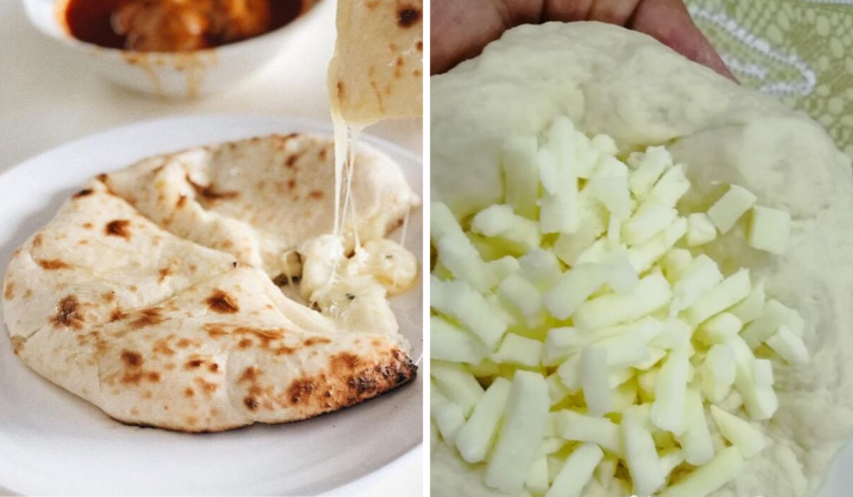 Roti Nan Cheese Super Simple. Masak Atas Kuali Je, Memang Boleh Buatlah!