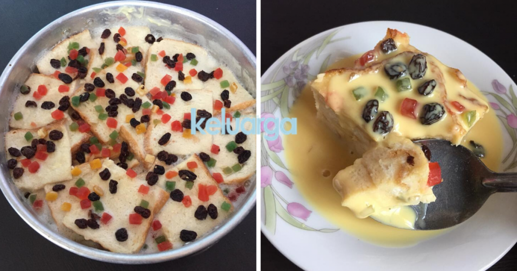 Ada Lebihan Roti Nak Expired? Jom Buat Resipi Puding Roti Sos Kastard ...