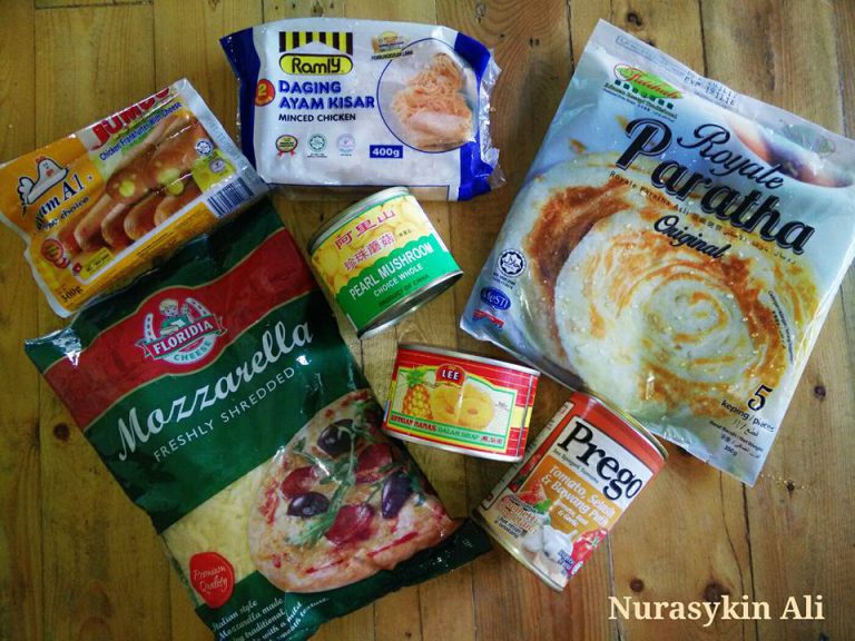 Roti Heaven Ala Pizza Terlajak Mudah, Ringkas Je Cara Buat. Makan Panas ...