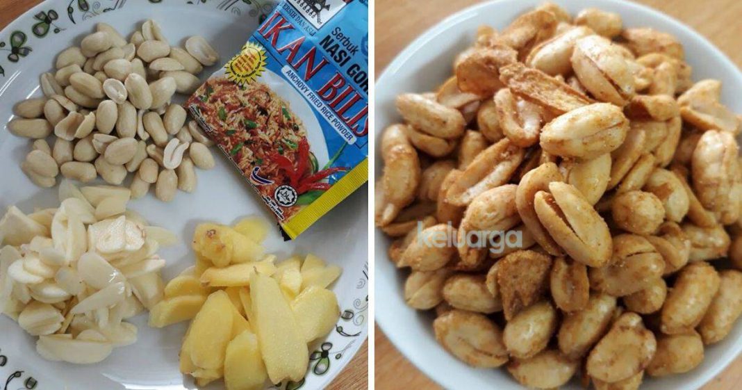 Kacang Goreng Homemade Untuk Kudap-Kudapan. Rangup & Sedap, Mudah Pula ...