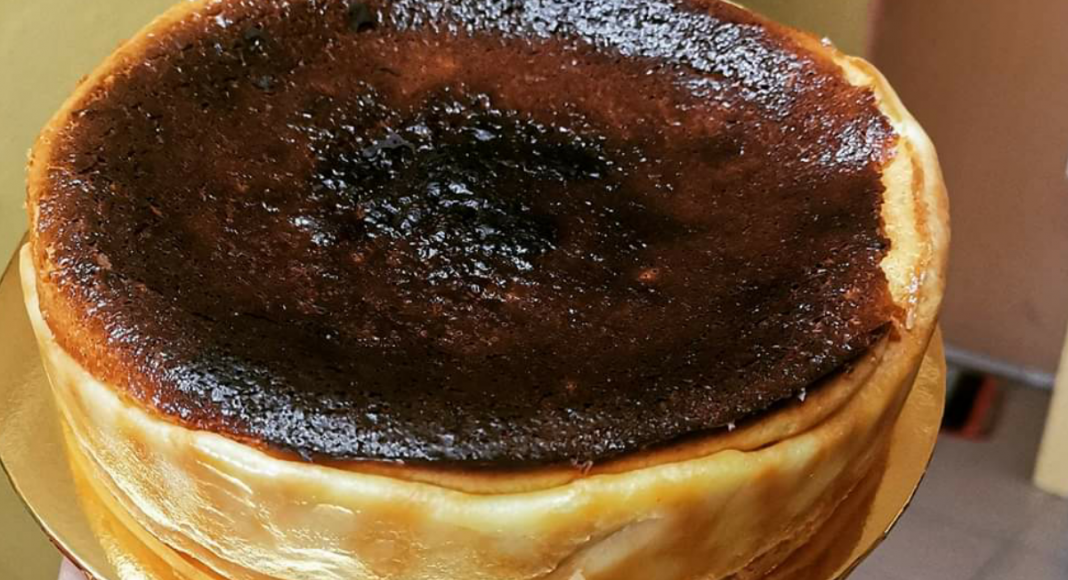 Burnt Cheese Cake. Beli Memang Mahal & Buat Sendiri Memang Jimat!