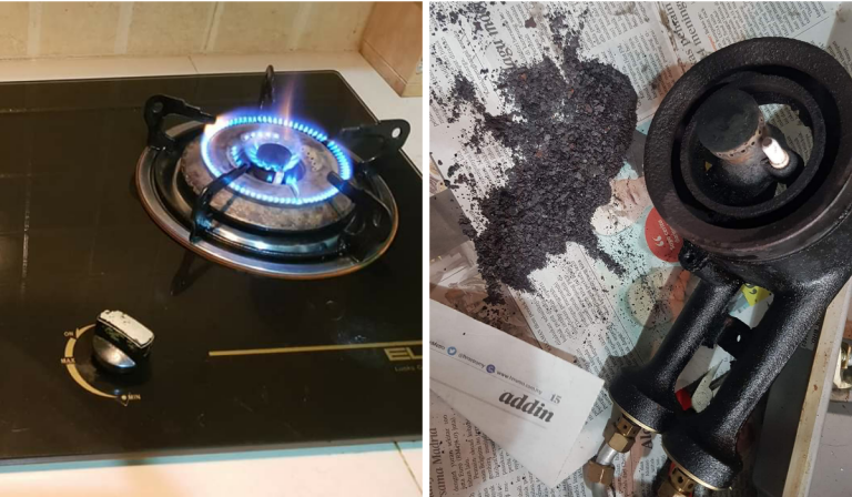 Dapur Gas Jenis Binaan Dalam, Bertahun Pakai Api Pun Tak Sekata. Begini ...