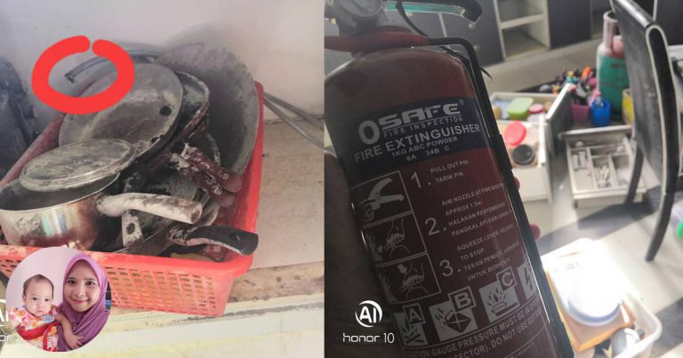 Hos Bocor Punca Dapur Terbakar, Alat Pemadam Api Penyelamat Dari Rumah ...