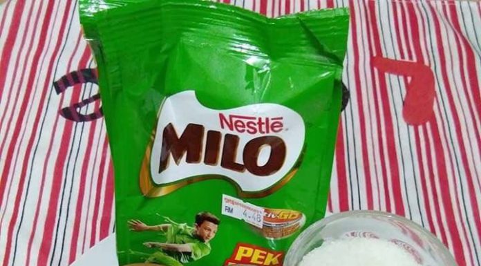 Apam Milo Guna 4 Bahan Ajer Tanpa Guna Mentega. Memang Gerenti Jadi ...
