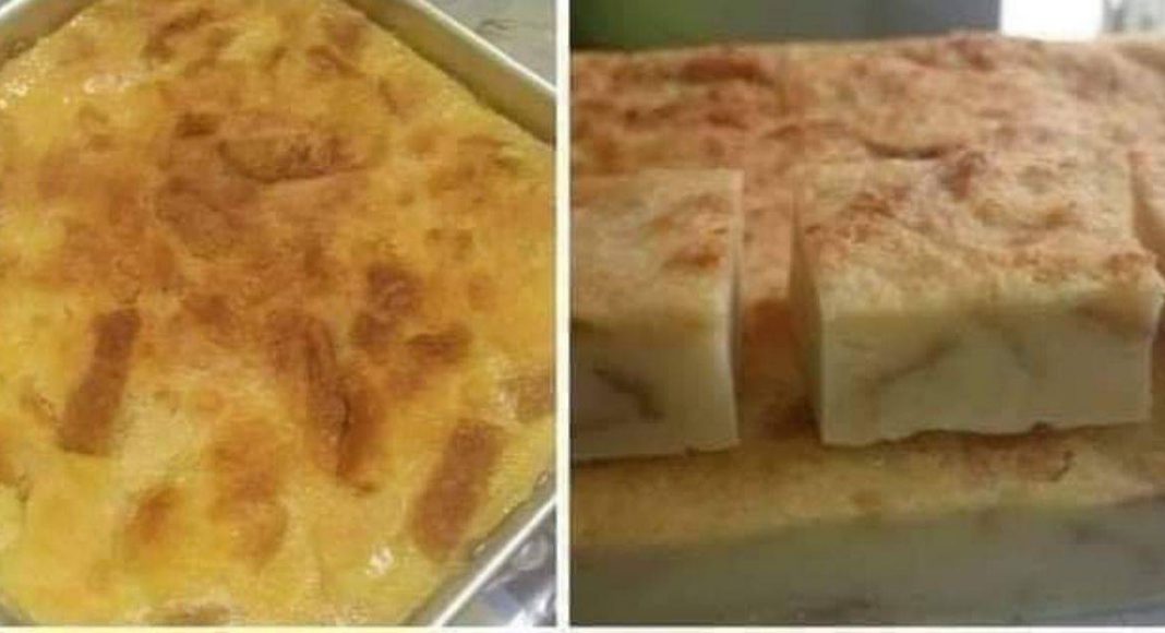Buat Bingka Roti Tanpa Guna Blender Tapi Teknik Rendam Dan Bakar. Mudah ...