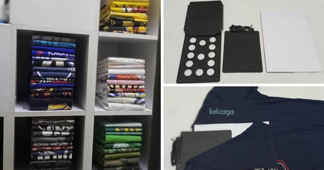 Ikut Cara Wanita Ni Lipat Baju T Guna Lapik Kertas A4. Hasilnya Sama ...