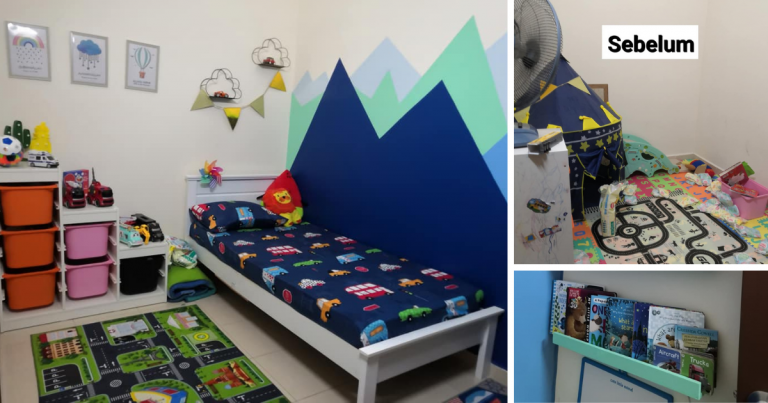 Ibu Ni Transform Bilik Mainan Anak Jadi Bilik Tidur. Simple je Tapi ...