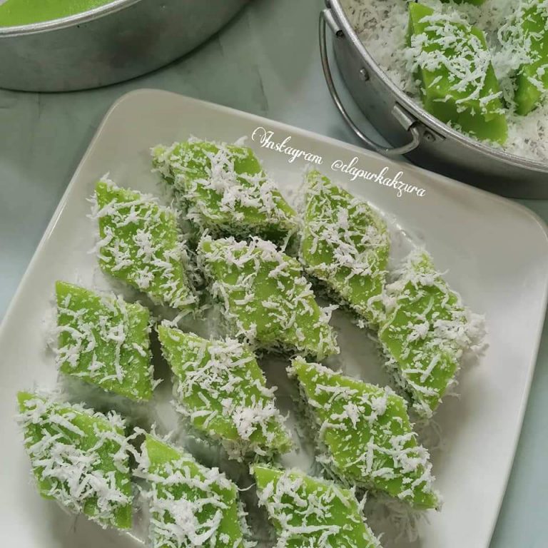 Kuih Legend Kaswi Pandan. Nak Nampak Licin & Cantik, Ni Panduannya!