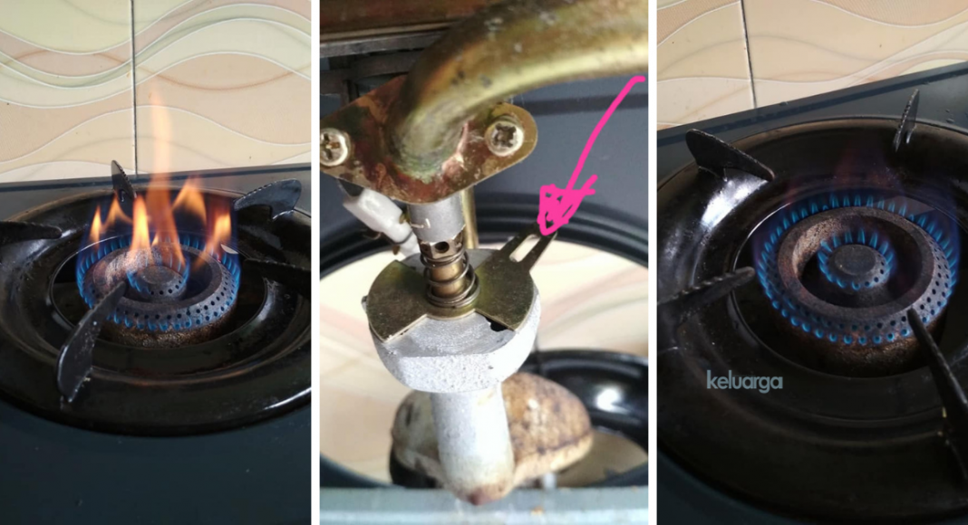 Elak Periuk Hitam & Berjelaga, Kena Tukar Api Dapur Gas Dari Warna Oren ...