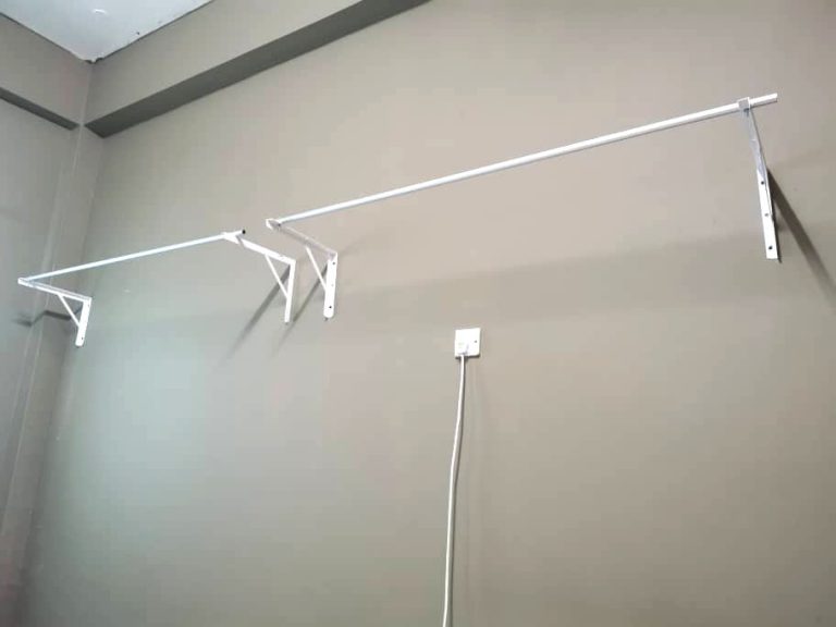 DIY Tempat Penyangkut Baju Dinding Dengan Modal RM150. Mudah, Kemas ...