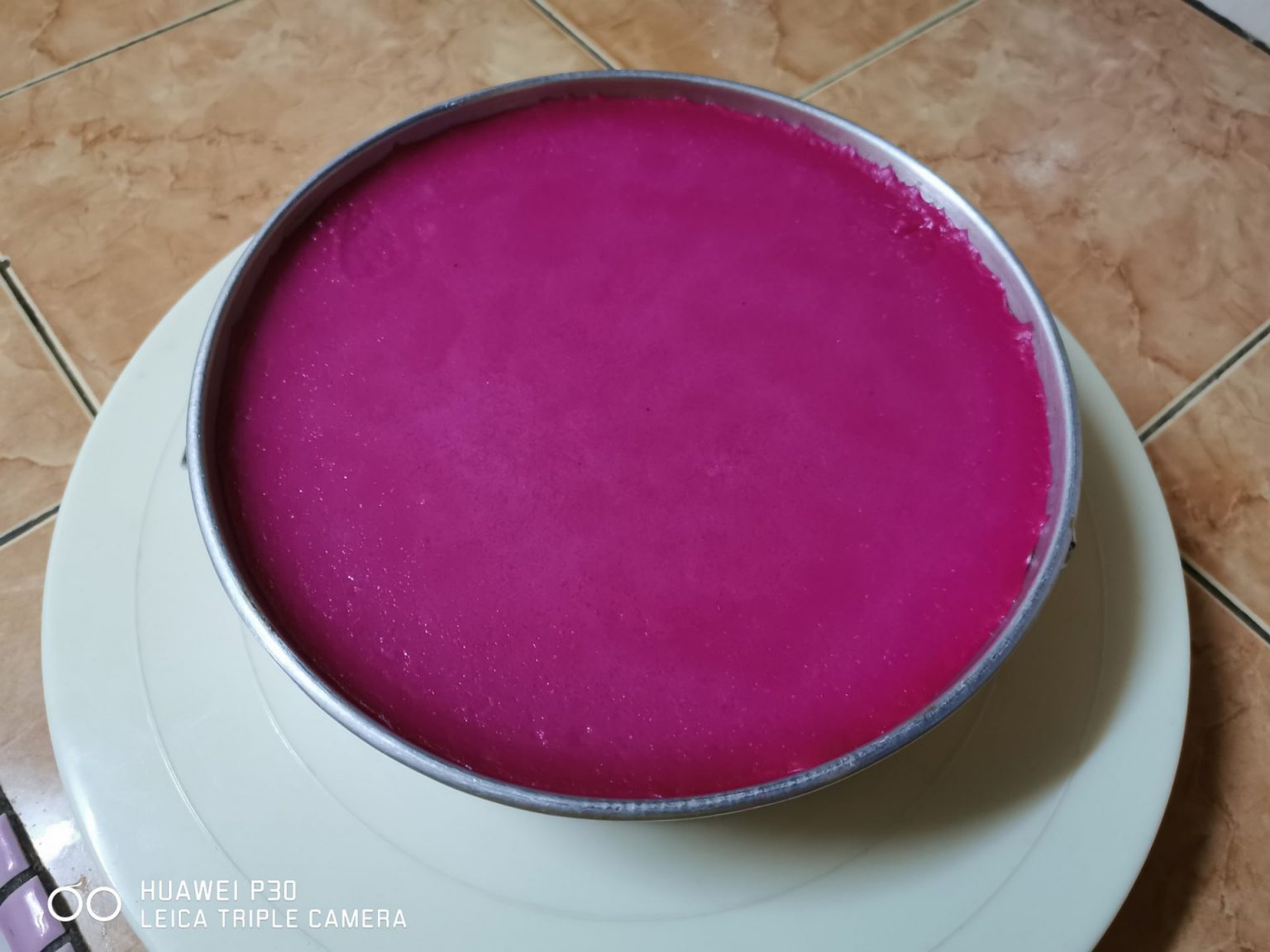 Resipi Legend, Kek Planta Rainbow Tanpa Bahan Penaik. Memang Gebu Dan ...