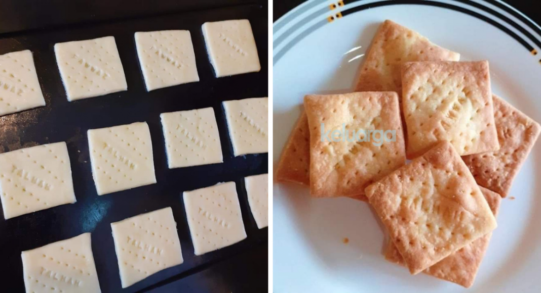 Cara Buat Biskut Ala Cream Cracker Homemade. Mudah & Sedap, Ibu Ni Siap ...