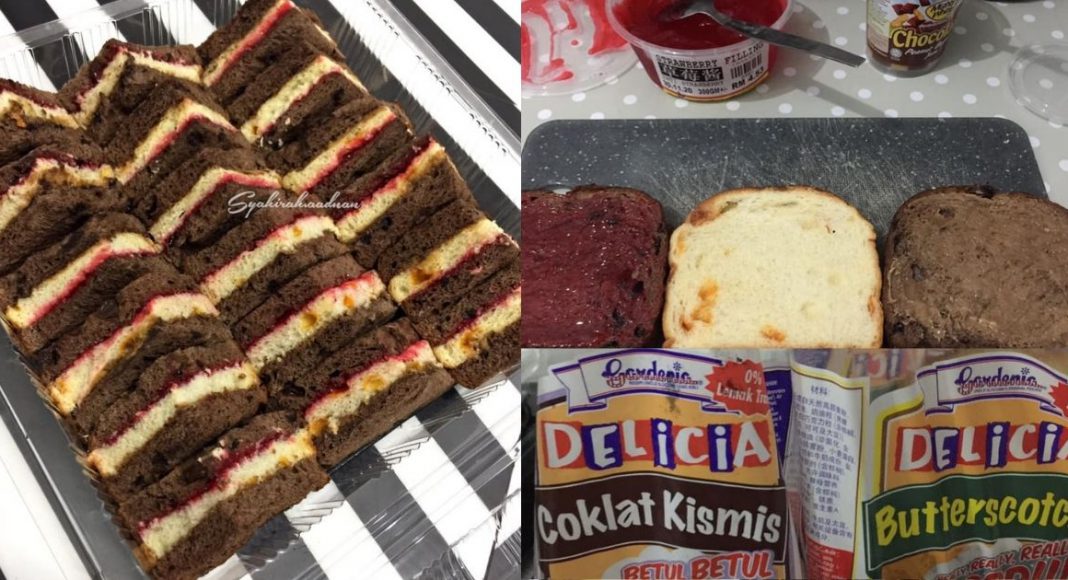 Ibu Ini Guna Roti Dengan Sapuan Jem Buat Potluck Hari Raya Sekolah Anak ...