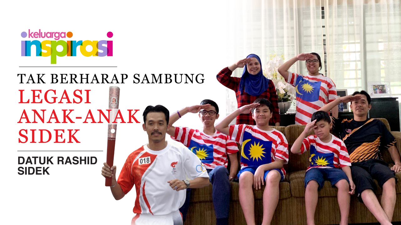 Datuk Rashid Sidek Tak Berharap Untuk Sambung Legasi Anak-Anak Sidek ...