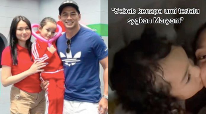 ‘Dua-dua princess umi.’ Ramai Puji Cara Isteri Fizo Omar Layan Maryam