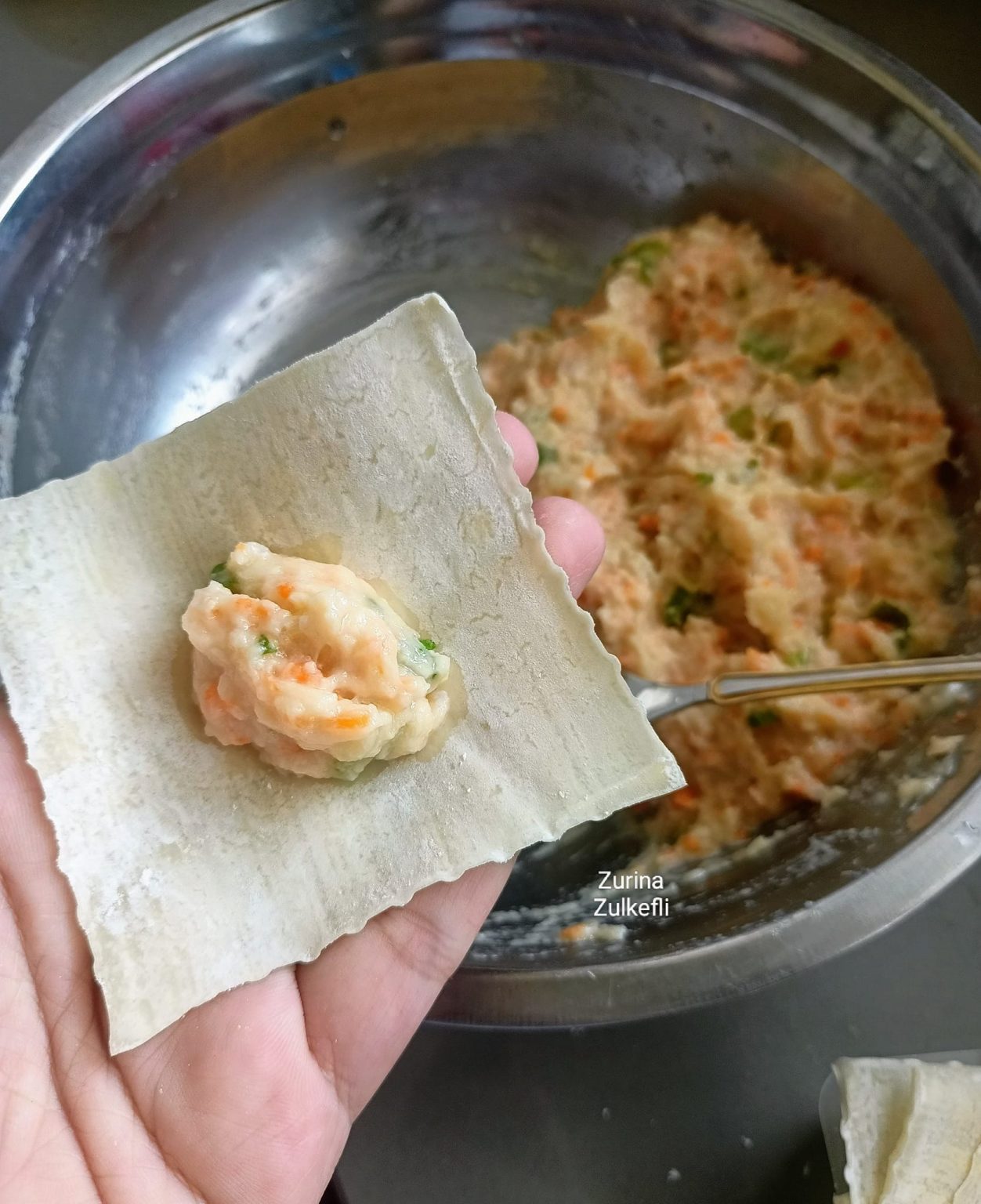 Buat Bingka Roti Tanpa Guna Blender Tapi Teknik Rendam Dan Bakar. Mudah ...