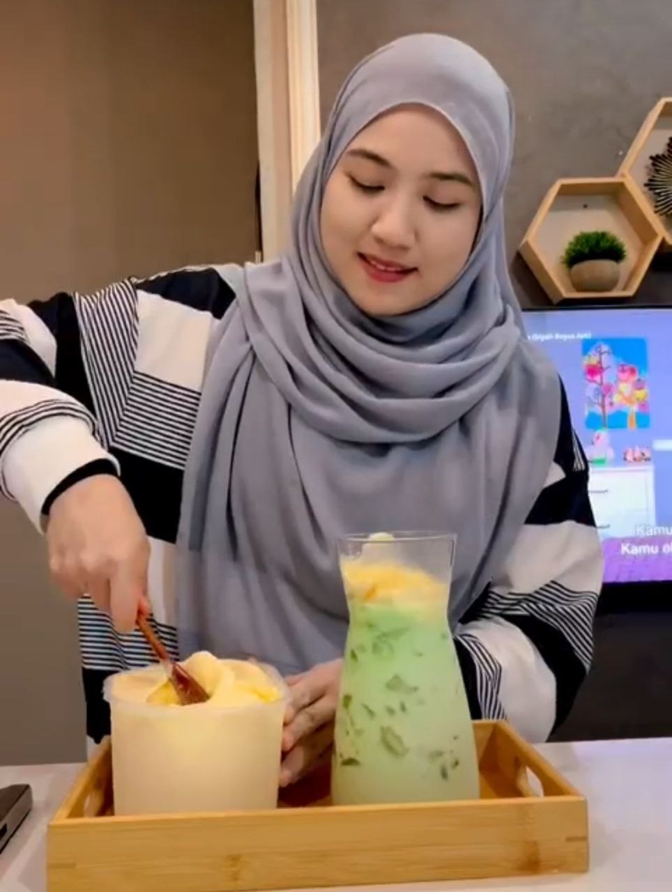 Resipi Legend, Kek Planta Rainbow Tanpa Bahan Penaik. Memang Gebu Dan ...