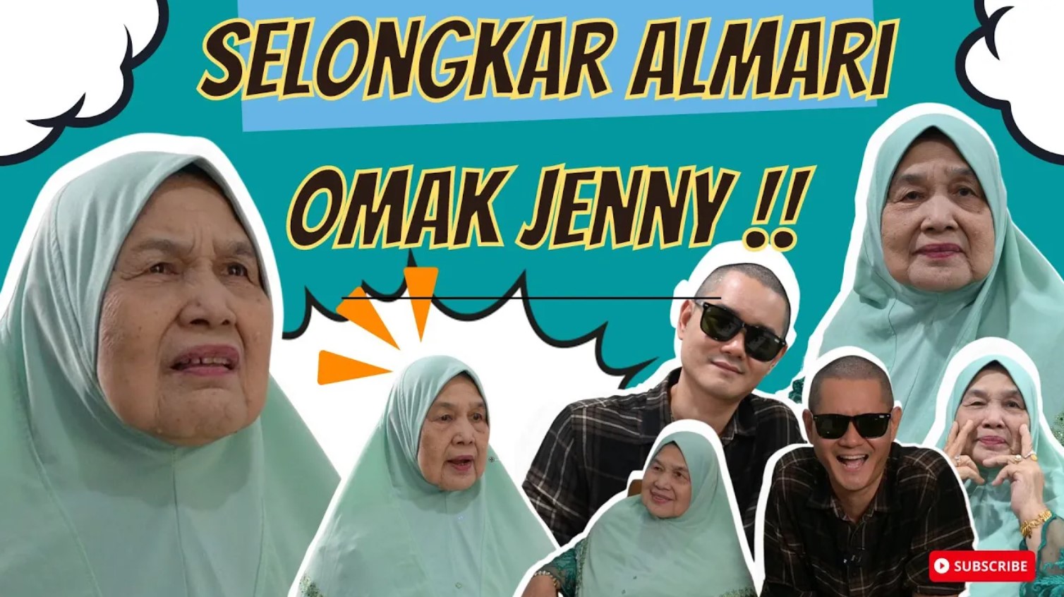 Selongkar Almari Omak Jenny!!! Penuh Baju Blink² Macam Mak Datin - Keluarga