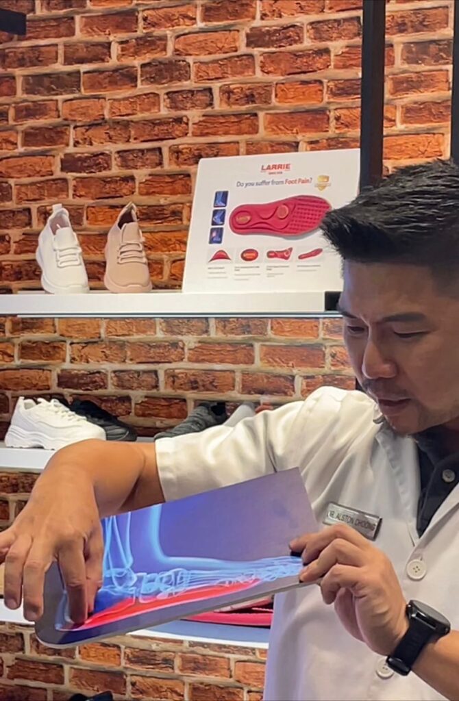 Larrie Perkenalkan Pelapik Kasut Baharu Untuk Kesihatan Kaki
