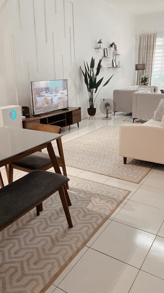 Kediaman Jenis Ruang Tamu Memanjang, Bersambung Hingga Ke Dapur, Ini ...