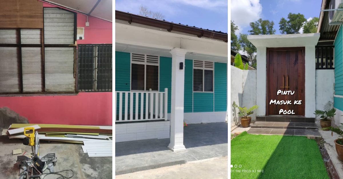 Rumah Pusaka Yang Asalnya Rumah Papan, Buruk Dan Usang Bila 'Dimekap ...