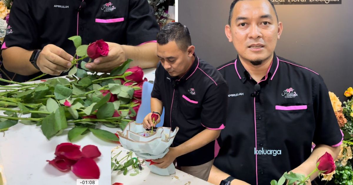 Nak Bunga Segar Tahan Lama, Pengubah Bunga Ini Kongsi Tip - Keluarga