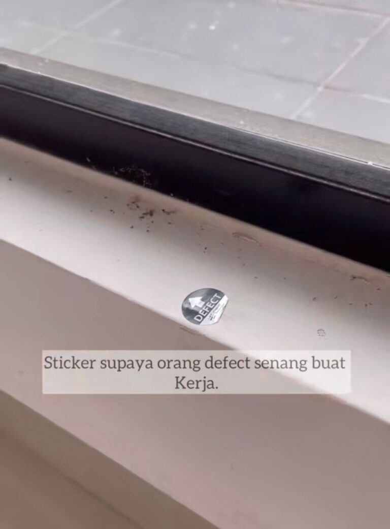 'Check' Sendiri Defect Rumah Baru, Sediakan Barang Basic Ini Bagi ...